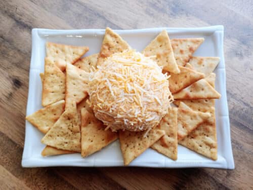 Ghost Pepper Cheese Ball - Flavorful Eats