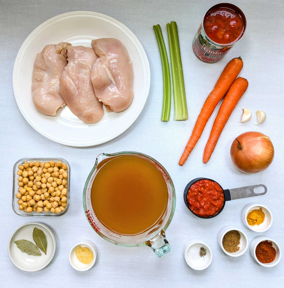 Slow Cooker Harissa Chicken Soup - Flavorful Eats